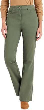 Damart Jean Flare Femme Vert Taille 46