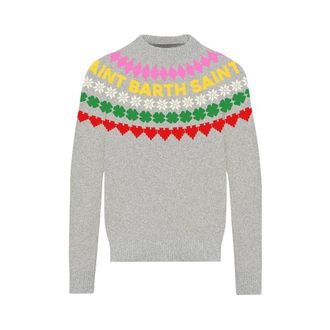 MC2 Saint Barth New Queen Pullover - - Knitwear - Damen - Mehrfarbig - M