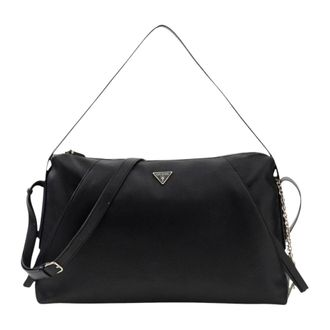 Guess Devon Gro&szlig;e Schultertasche - - Bags - Damen - Schwarzk - ONE SIZE