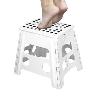 Generico Klapphocker, mit einer Kapazit&auml;t von bis zu 150 kg, leichter Sitz, tragbar, zusammenklappbar, f&uuml;r den Einsatz in K&uuml;che, Bad, Wohnzimmer, Au&szlig;en, Innenb