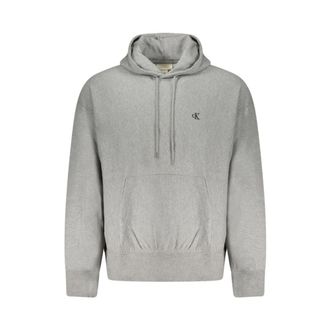 Calvin Klein Cotton Sweater - - Sweatshirts & Hoodies - Herren - Grau - 2XL