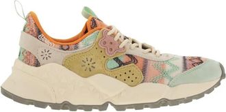 Flower Mountain Low-Top Sneaker - Kotetsu - Sneakers In Suede And Technical Fabric - Gr. 39 (EU) - in Bunt - für Damen