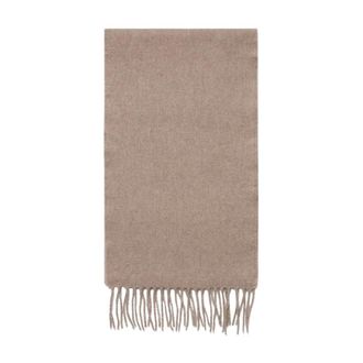 Sunspel Homme, Accessoires, Beige, Taille: ONE Size Cashmere Woven Scarf