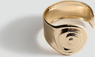 Mango Bracelet rigide spirale or - Femme - Taille unique - MANGO