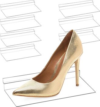 BESPORTBLE FOMIYES 8 St&uuml;ck Transparentes Wandschuhregal aus Robustem Material Schwebendes Sneaker Display f&uuml;r Schuhgesch&auml;fte und Heimnutzung Platzsparende Schuha