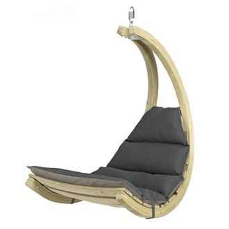 Amazonas Sandals Amazonas - Schwebesessel Swing Chair Anthracite H&auml;ngesessel inkl. Sitzkissen und Schwingfeder