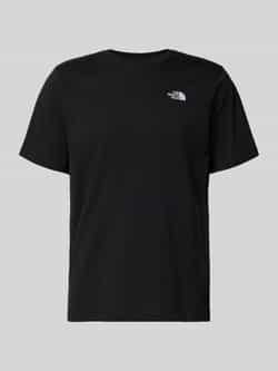 The North Face T-Shirt mit Label-Stitching
