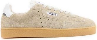 Faguo Baskets Lumbo en cuir m&eacute;lang&eacute; daim