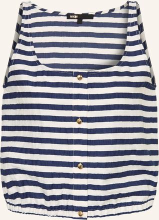 Maje Blusentop weiss