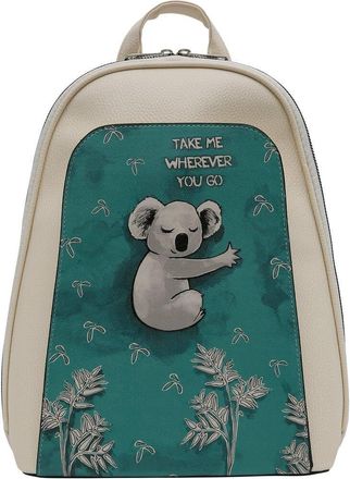 Dogo Vegane Damen Rucksack Tidy Bag - Koala Hug Beige