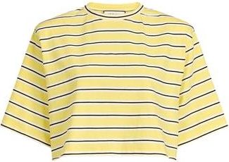 BERENICE Tee-shirt court ample &agrave; rayures