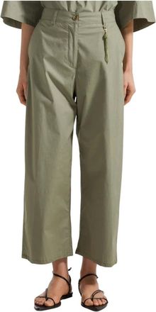 Seventy Femme, Pantalons, Vert, Taille: 44 FR Pt1399-20-220654 Pantalon large