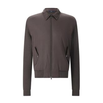 Herno Leichte Jacke aus Baumwolle - - Jackets - Herren - Braun - M