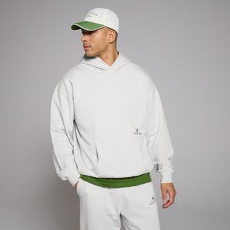 MyProtein Sweat &agrave; capuche oversize MP Lifestyle - Gris chin&eacute; - S-M