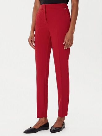 HUGO BOSS Stoffhose Hagonia-1 50539991 Rot Slim Fit