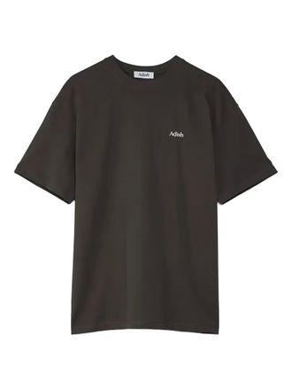 Adish t-shirt à logo imprimé - Noir