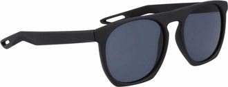 Nike Flatspot XXII Quadratischer Rahmen-Sonnenbrille f&uuml;r Herren (Matt Schwarz/Dunkelgrau)