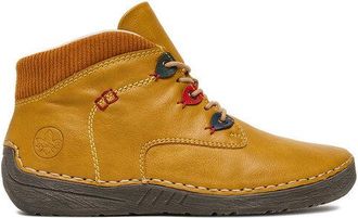 Rieker Schn&uuml;rschuhe 52544-68 Gelb