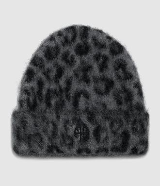 Anine Bing Bonnet Elia Léopard