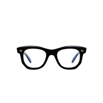 Cutler and Gross Homme, Accessoires, Noir, Taille: 49 MM 1409 Round Optical Lunettes