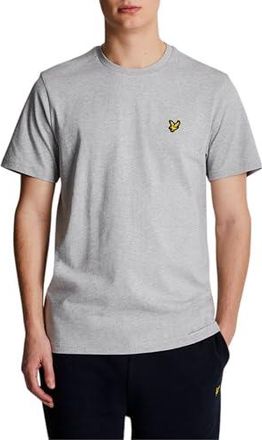 Lyle & Scott T-SHIRT Uomo LYLE & SCOTT 1874 TS400VOG PLAIN D24 LIGHT GREY MARL
