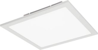 Lindby LED Panel Kenma dimmbar mit Leselampe (Modern) in Weiß (1 flammig,) - Bürolampe Deckenlampe Deckenleuchte Lampe Wohnzimmerleuchte