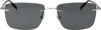 Montblanc Montblanc, unisex, Accessoires, Gris, Taille: 56 MM Lunettes de soleil
