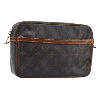 Louis Vuitton Pre-owned Compiegne 23 Clutch Bag - - Pre-owned - Damen - Braun - ONE SIZE