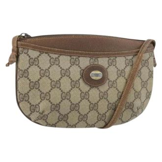 Gucci Sac &agrave; bandouli&egrave;re vintage doccasion - Femme - Pre-owned - Beige - Taille: ONE Size