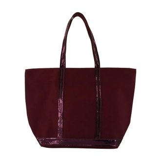 Vanessa Bruno Shopper & Totes - L Zippe Shopper Bag - Cotton - Purple - Gr. unisize - in Lila - f&uuml;r Damen