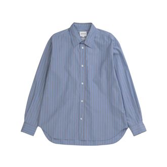 Norse Projects Herren, Shirts, Blau, SGr&ouml;&szlig;e