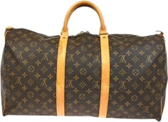 Louis Vuitton unisex, Pre-owned, Brun, Taille: ONE Size Sac Keepall Pre-owned