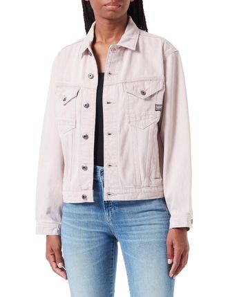 G-Star G-Star Damen Oversized Jacke, Rosa (faded frosty pink D23643-D480-G236), XS