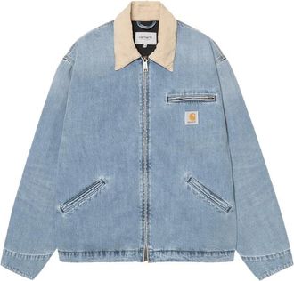 Carhartt Work in Progress Zipped Chest-pocket Denim Jacket