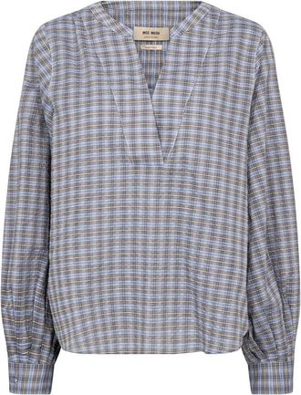 Mos Mosh MOS Mosh, Femme, Blouses et Chemises, Bleu, Taille: 40 FR Blouses