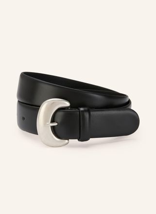 BA&SH Ba&Sh Lederg&uuml;rtel Brad schwarz