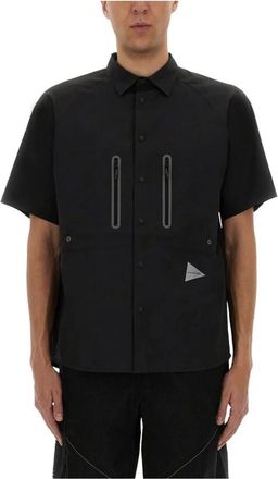 And Wander Homme, Chemises, Noir, Taille: L Casual Chemises