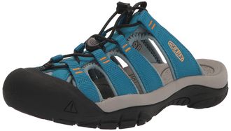 Keen Damen Newport Slip-on mit Geschlossener Zehenpartie Sandalen, Fjord Blue/Iceland Poppy, 40 EU