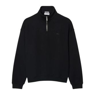 Lacoste Rei&szlig;verschluss-Sweatshirt mit hohem Kragen - - Sweatshirts & Hoodies - Herren - Schwarzk - L
