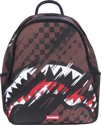Sprayground Sprayground, Femme, Sacs, Brun, Taille: ONE Size Smeared Grunge Savage Backpack