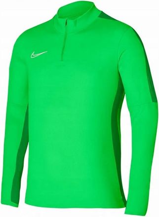 Nike Academy 23 Sweatshirt mit kurzem Rei&szlig;verschluss f&uuml;r Herren (Gr&uuml;n)