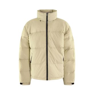 Olaf Hussein Matte Puffer Jacket - - Jackets - Herren - Beige - L