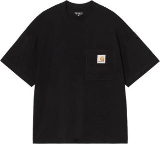 Carhartt Work in Progress Homme, Tops, Noir, Taille: XL S/S Work Pocket T-Shirt