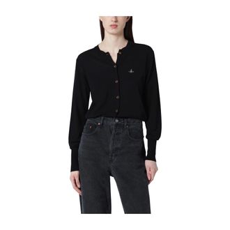 Vivienne Westwood Femme, Pulls, Noir, Taille: 36 FR Bea Cardigan