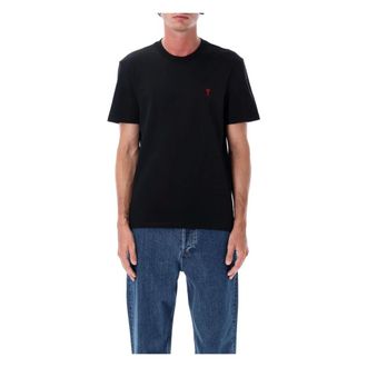 Ami Homme, Tops, Noir, Taille: XL Ami de Coeur T-shirt