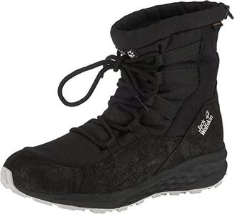 Jack Wolfskin Nevada Texapore Mid W Wasserdicht, Bottes de Neige Femme, (Black/Black 6053), 39.5 EU