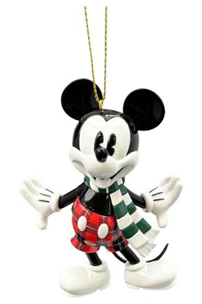 Disney Christbaumanh&auml;nger, Mehrfarbig, Kunststoff, 9 cm, Dekoration, Weihnachtsdekoration, Weihnachtsbaumschmuck