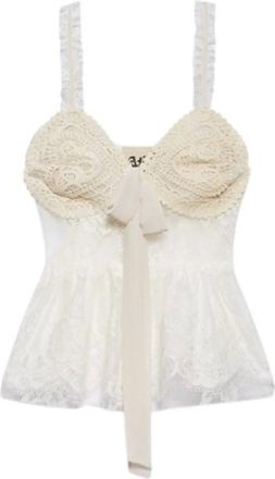 Aniye By Femme, Blouses et Chemises, Blanc, Taille: 38 FR Top