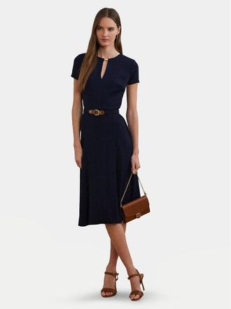 Lauren Ralph Lauren Coctailkleid 200973369001 Dunkelblau Regular Fit