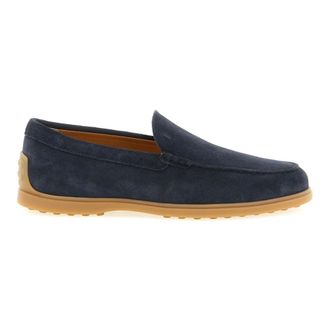 Tod's Homme, Chaussures, Bleu, Taille: 40 1/2 EU Tods Flat shoes Blue
